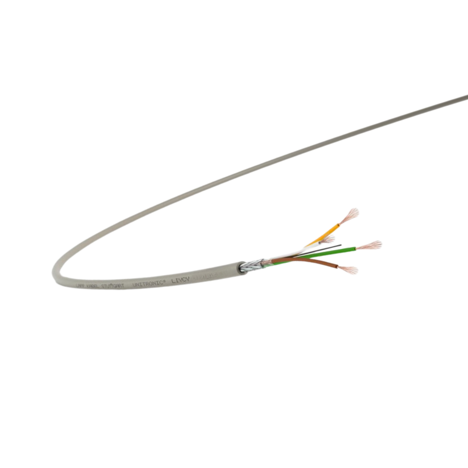 10 Meter Lapp Kabel 0034402 UNITRONIC LiYCY 2x0,25 mm² Leitung Kupfer ...