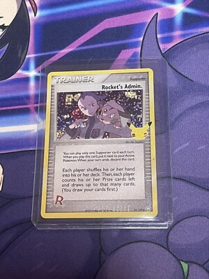 Rockets Admin Pokémon card | eBay