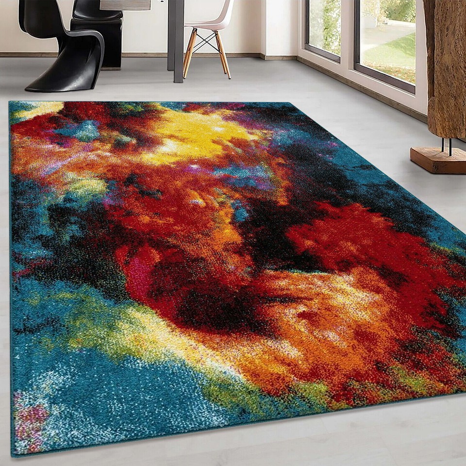 Modern Luxury Multi Craved Premium Quality Area Rugs Soft Thick Anti ...