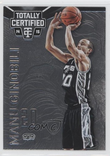 2014-15 Panini Totally Certified Manu Ginobili #100 HOF | eBay