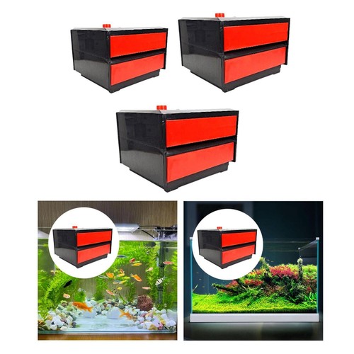 Aquarium Filter Case Filtration System Multi Layer External Circulation ...