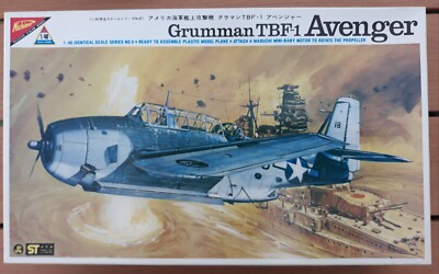 Torpilleur US-NAVY TBF-1 « Grumman AVENGER » 1/48 Nichimo (1960) : | eBay