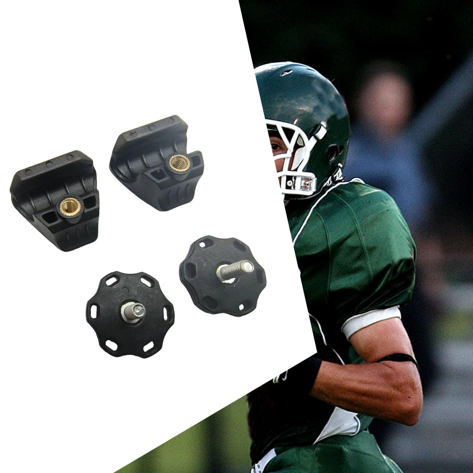 Football Visor Clips Easy to Install Connect Clips for Football Visors ...