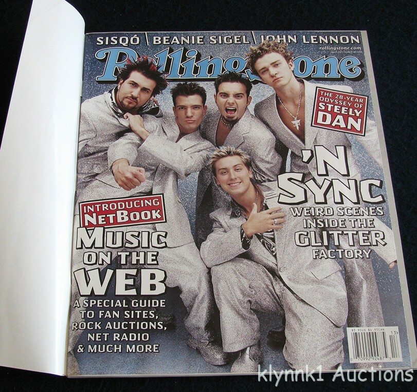 Rolling Stone Magazine NSync issue #837 March 2000 Phish John Lennon | eBay