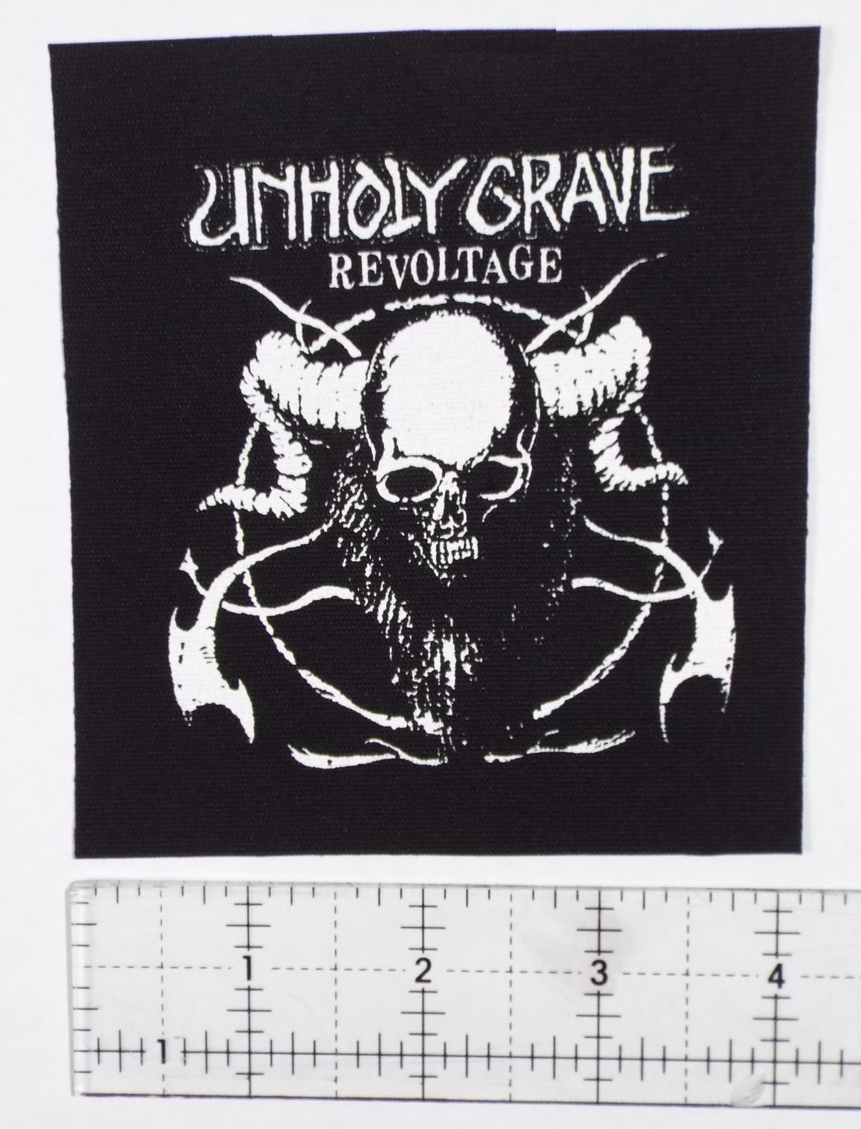 Unholy Grave Grindcore Patch Yacopsae Phobia Pretty Little Flower ...