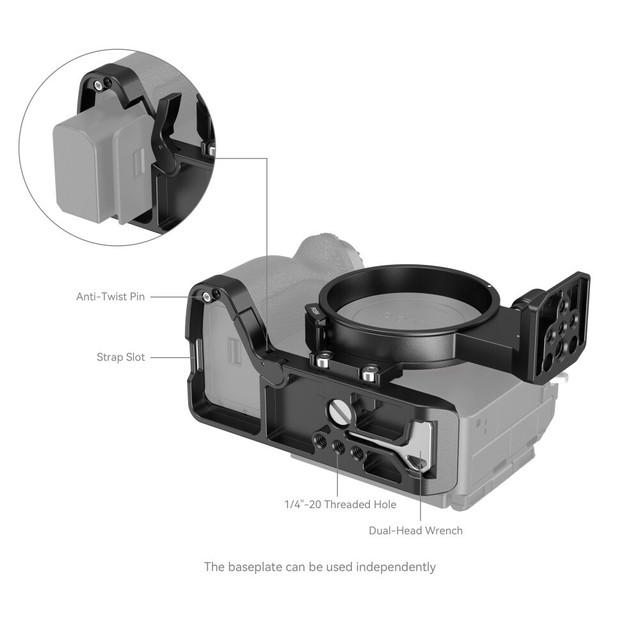 SmallRig Rotatable Camera Mount Bracket for Sony A 7 IV|A 7S III|A 7R ...