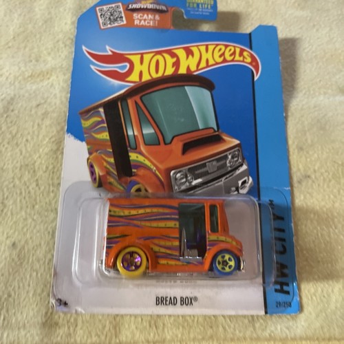 BREAD BOX #29 orange- HW City- HW Art Cars - 2015 Hot Wheels 1:64 ...