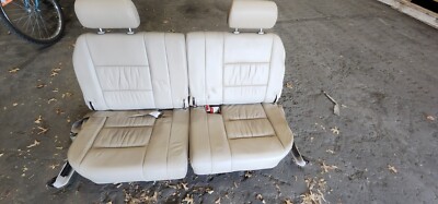 1998-2007 TOYOTA LAND CRUISER LEXUS LX470 3rd Third Row Rear Seats Tan ...