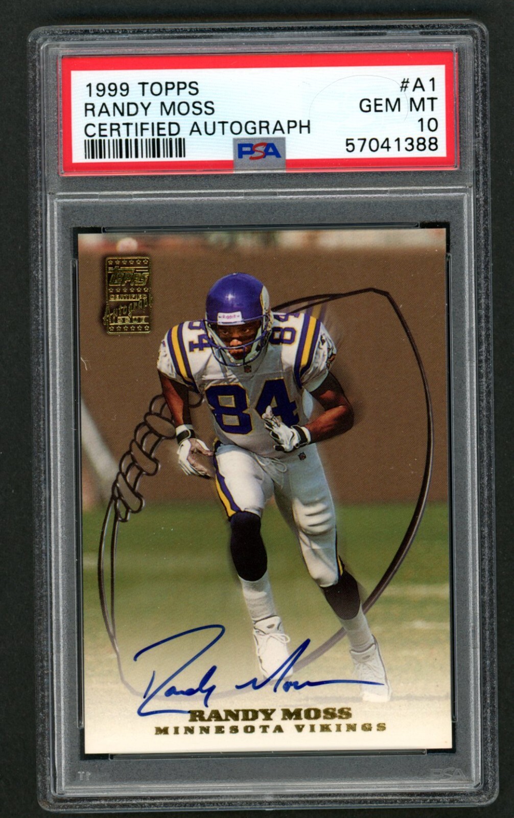 Randy Moss Autographed Memorabilia | Signed Photo, Jersey, Collectibles ...