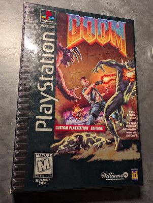 Doom (Sony PlayStation 1, 1995) CIB PS1 {Long Box} 31719269501 | eBay