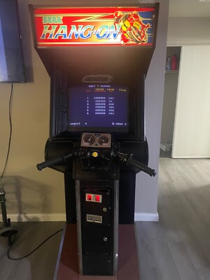 Original SEGA Hang-On Arcade Machine | eBay