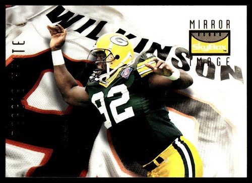 1995 SkyBox Premium #156 Dan Wilkinson / Reggie White Football Card | eBay