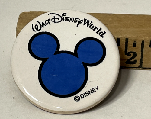 Round Ceramic Walt Disney World BLUE Mickey Mouse head Refrigerator ...