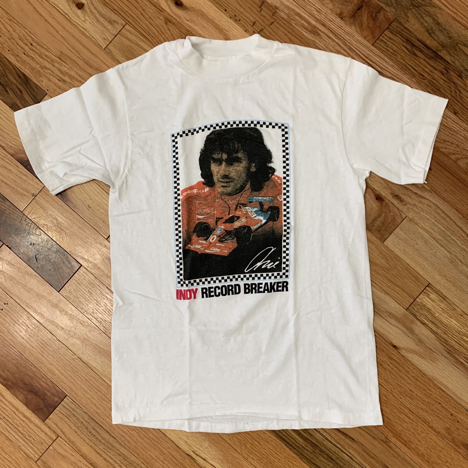 VTG 90s Arie Luyendyk Indy 500 INDYCAR CART Single St… - Gem