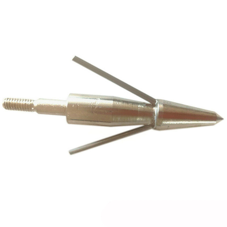 Compound bow fishing Arrow Points fishing arrow heads 326 grains silver ...