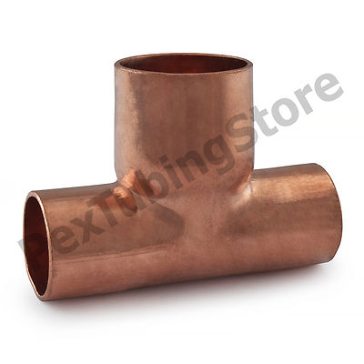 3/4" x 3/4" x 1" Copper Tee | eBay