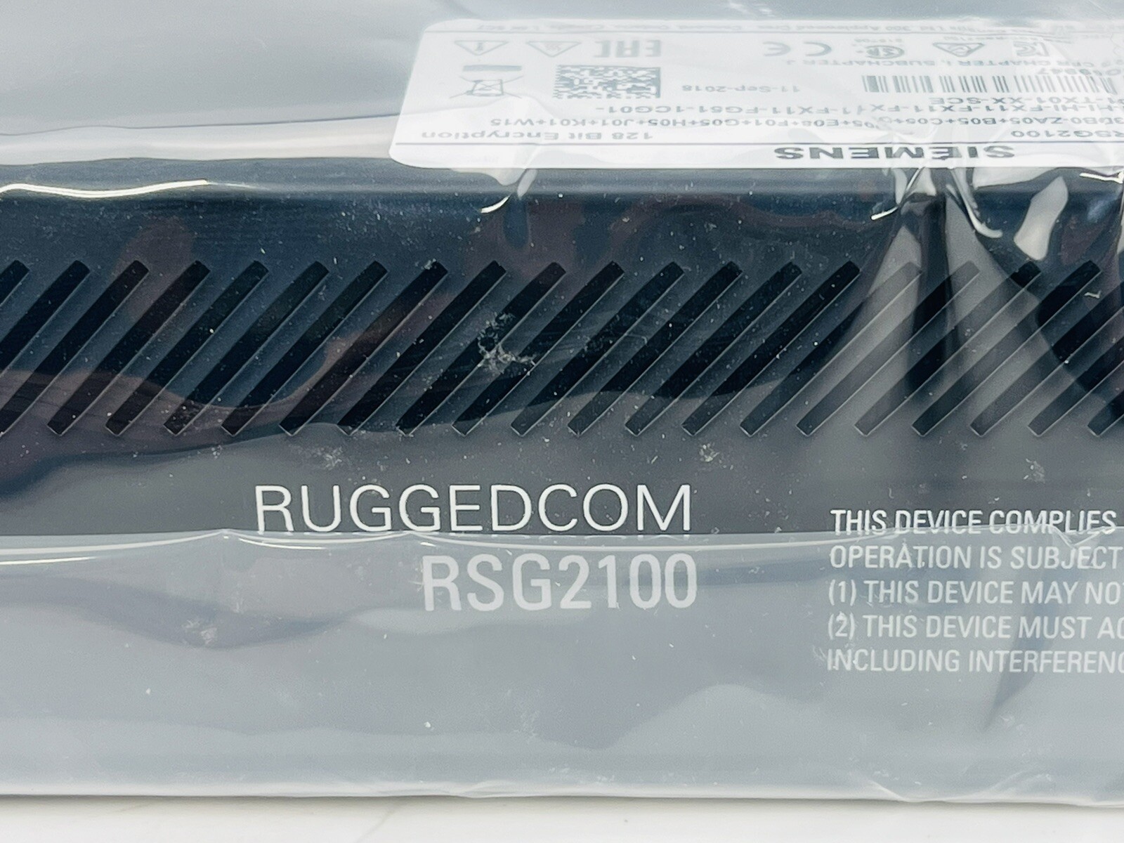 New Open Box! Siemens 6GK60210AS233DB0 RUGGEDCOM RSG2100 *WARRANTY* | eBay