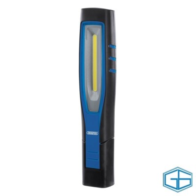 DRAPER INSPECTION LAMP TORCH 1,000 LUMENS COB/SMD LED RECHARGEABLE ...