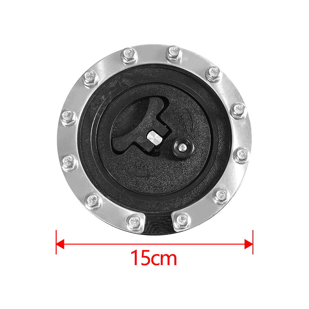 Universal Aluminum Easy Fill Fuel Cell Gas Cap with 12 Pore Cell and ...