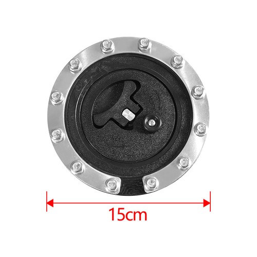 Universal Aluminum Easy Fill Fuel Cell Gas Cap with 12 Pore Cell and ...