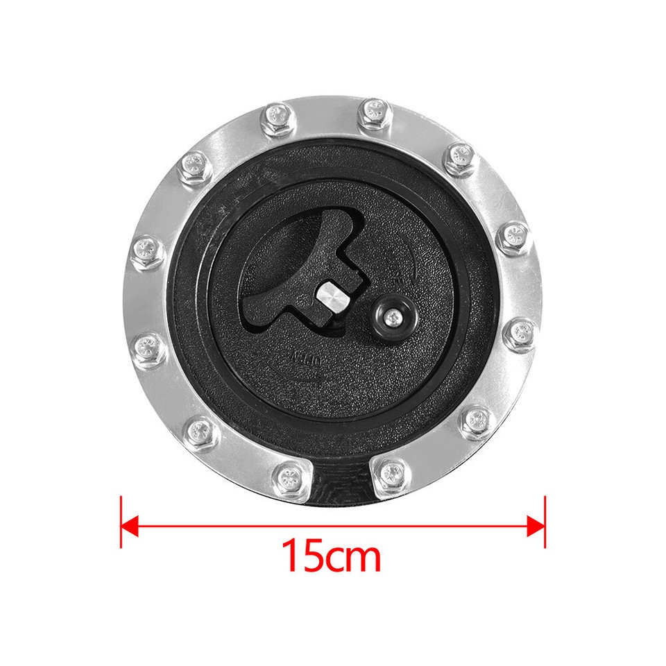 Universal Aluminum Easy Fill Fuel Cell Gas Cap with 12 Pore Cell and ...