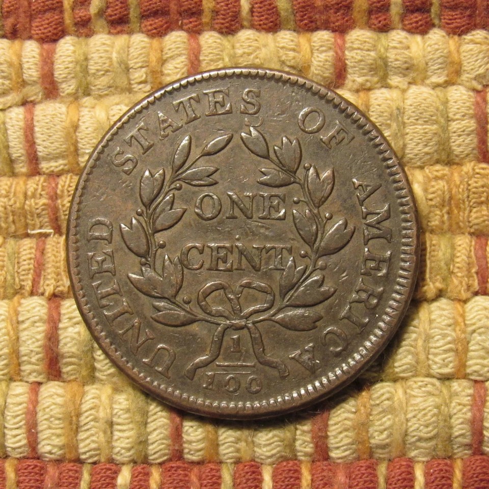 1803 DRAPED BUST LARGE CENT, S-243, XF ~ ABSOLUTELY CHOICE ORIGINAL ...