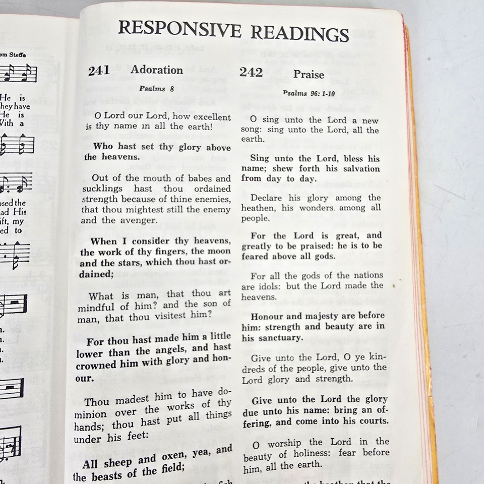 All Time Favorite Hymns Shaped Notes Hymnal Song Book 1965 Jimmie Davis ...