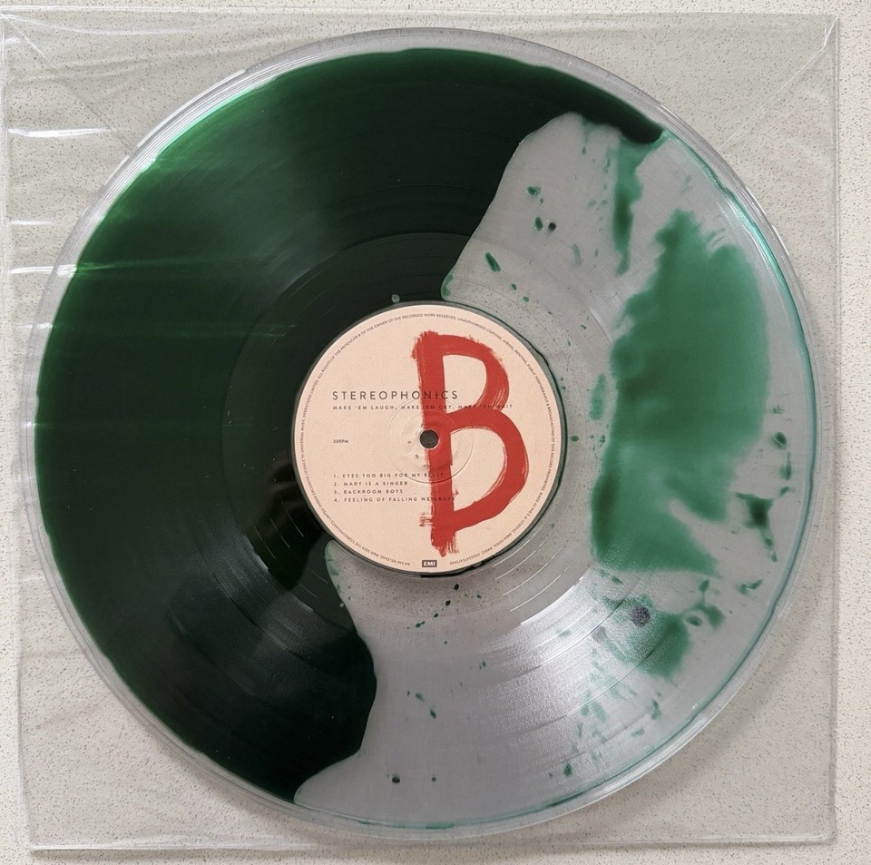 Stereophonics Make 'Em Laugh Make 'Em Cry Liquid Filled Vinyl Bad World ...