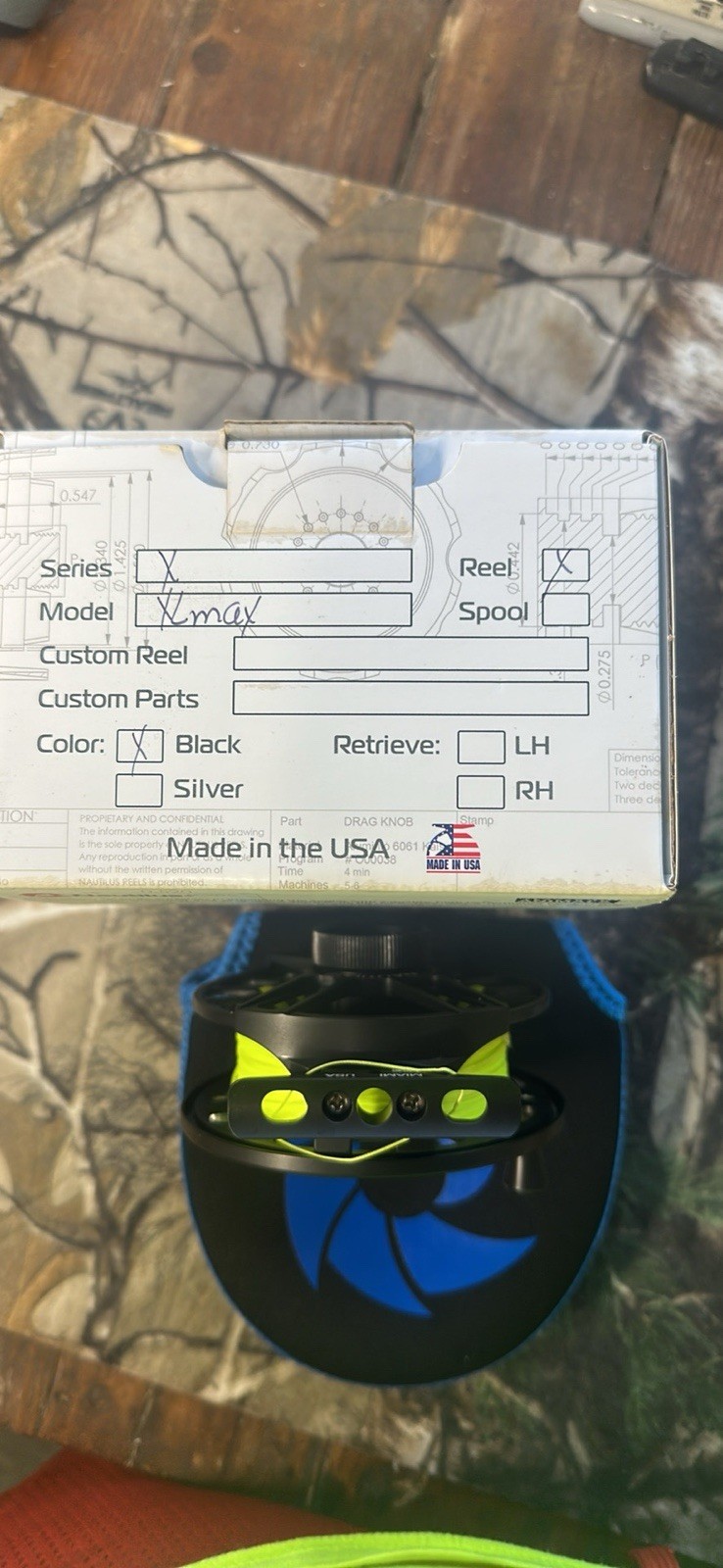 Nautilus X-Series XL Max 8-9 WT Fly Reel Black | eBay
