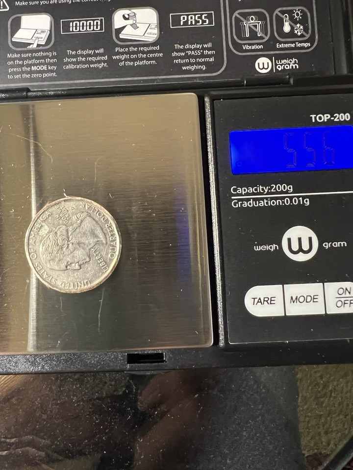 2006 D Nevada state Liberty quarter error coin copper rim | eBay