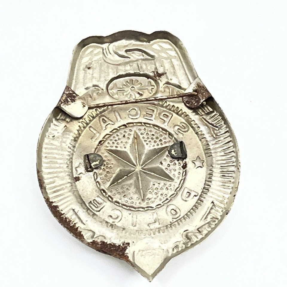 Vintage Special Police Tin Toy Badge Pin Pinback Button SD8 | eBay