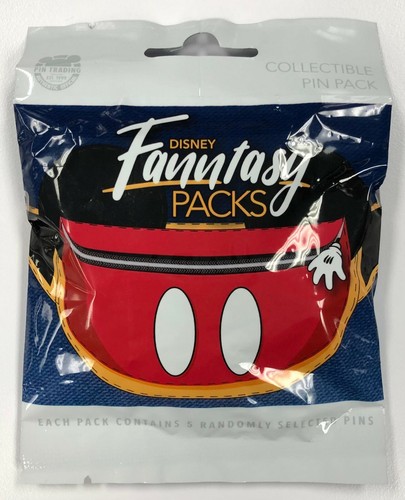 Disney Parks Fantasy Fanny Packs Disney Mystery 5 Pin Pack Bag Vaulted ...