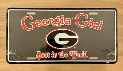 License Plate ~ Georgia Girl ~ Best In The World ~ Colorful ~ Unique ...