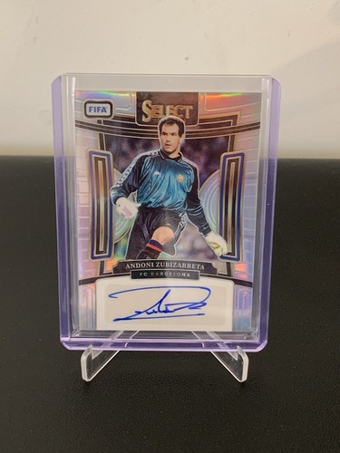 ANDONI ZUBIZARETTA BARCELONA 2023-24 PANINI FIFA SELECT AUTOGRAPH AUTO ...