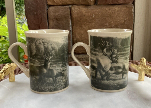 Designpac Field & Stream Coffee Mugs Deer and Elk | eBay