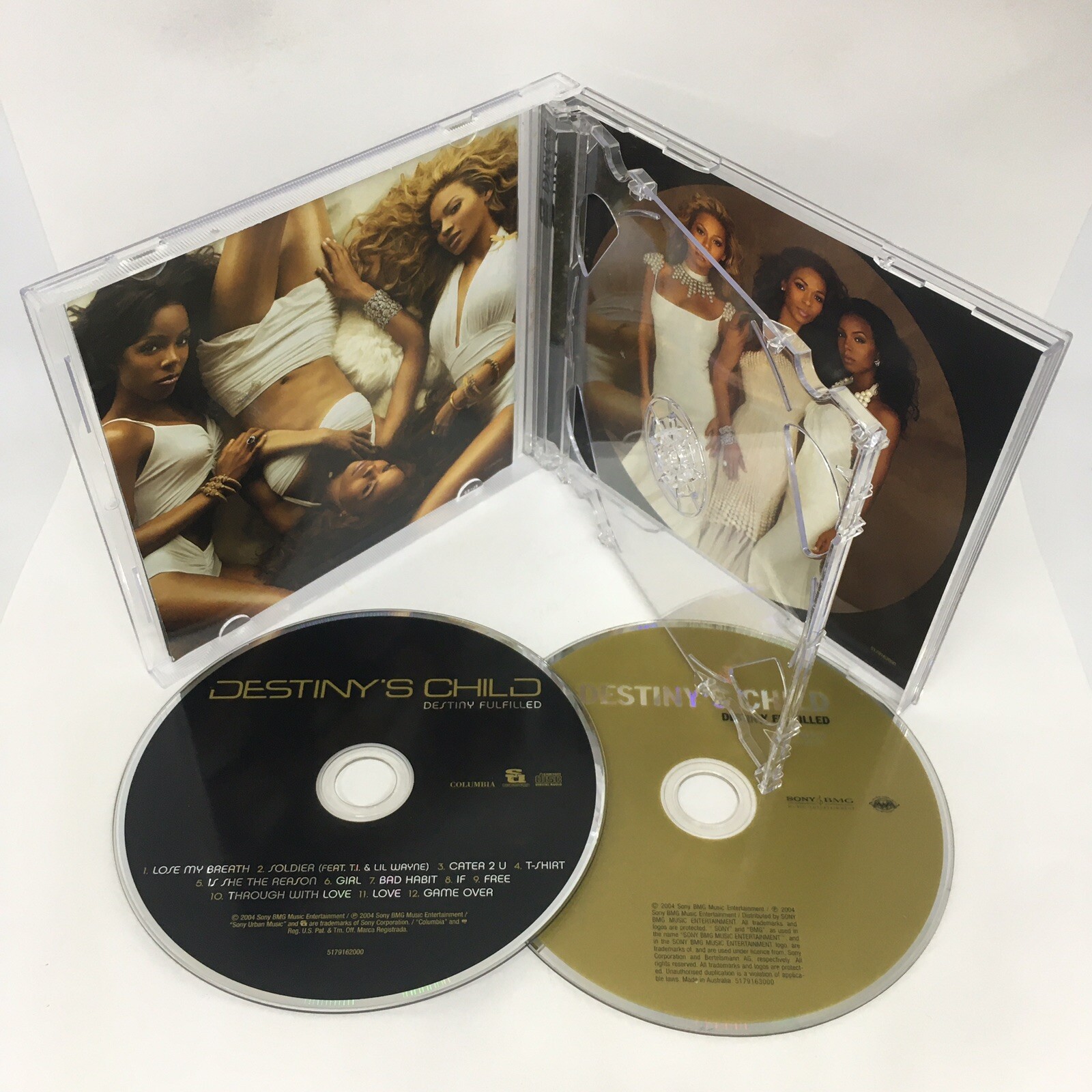 Destiny's Child DESTINY FULFILLED CD + DVD Album GOOD CONDITION Free ...