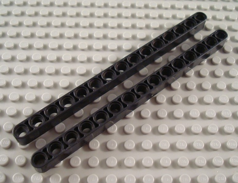 LEGO Lot of 2 Black 1x15 Thick Technic Liftarms | eBay