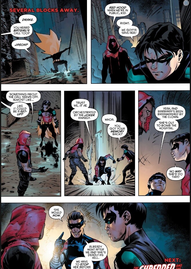 Nightwing Vs Red Robin