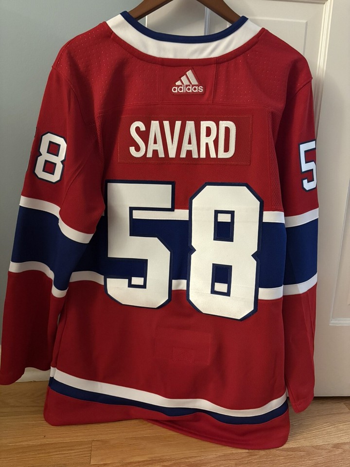 Montreal Canadiens Adidas Jersey 55 Savard RBC Patch Size 42 | eBay