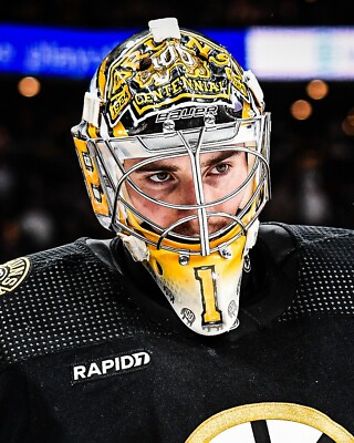 Jeremy Swayman Close Up Mask Boston Bruins 8x10 NHL Hockey Photo | eBay