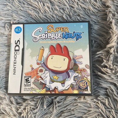 Super Scribblenauts (Nintendo DS, 2010) New Sealed Video Games ...