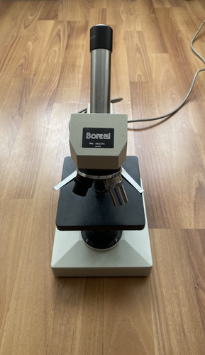 Boreal Microscope & Power Cord 4x 10x 40x Tested Working Very Nice | eBay