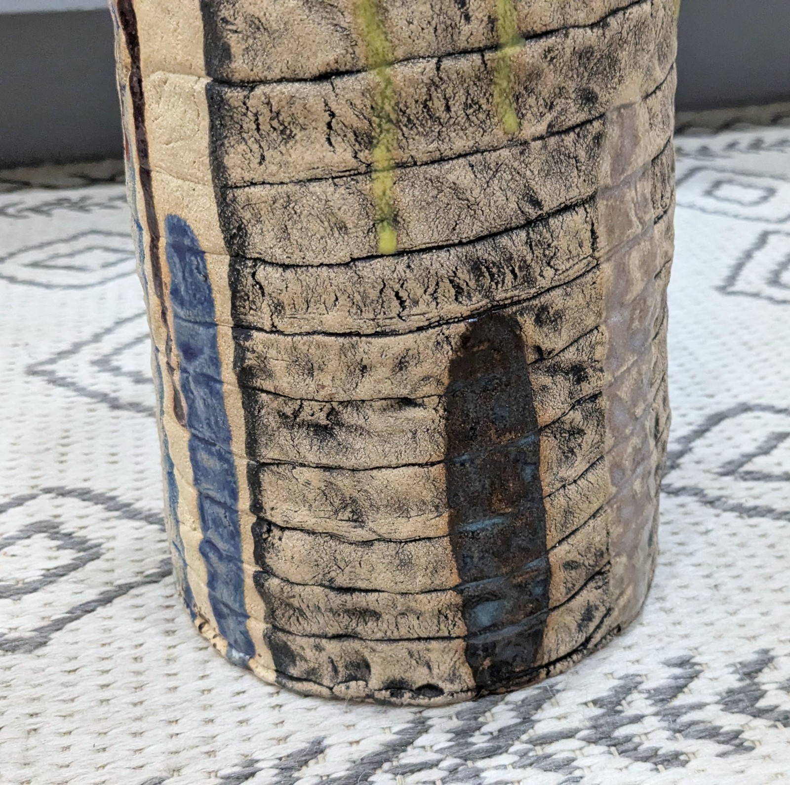 Gina Tibbot 13” Tall Ceramic Jar In T1 Sculptural Clay | eBay