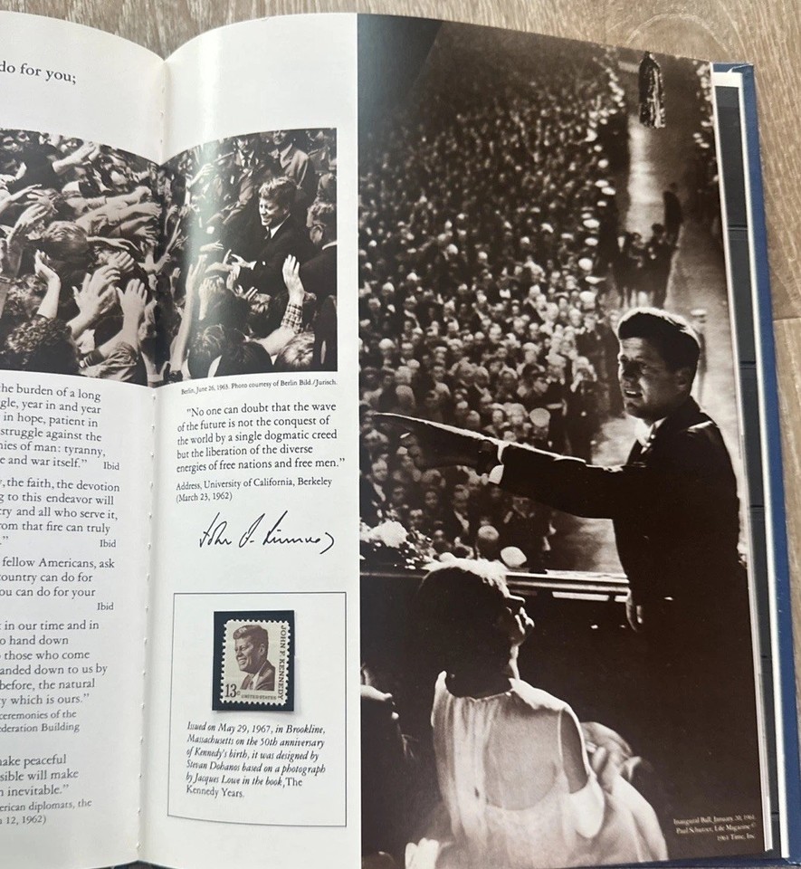 The Prominent American Series Vintage Collection of Mint Stamps Album ...