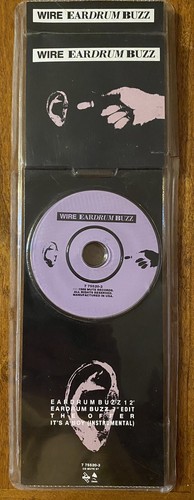 WIRE Eardrum Buzz 1989 US ORG Mute/Enigma Records 3" CD single ...