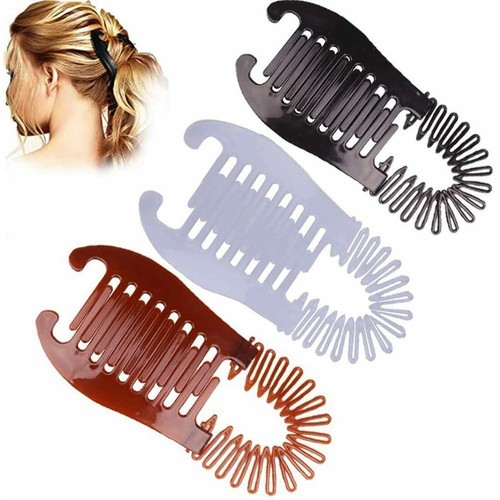 Flexible Banana Clip for Fishtail Ponytail CY7T6 Prof | eBay