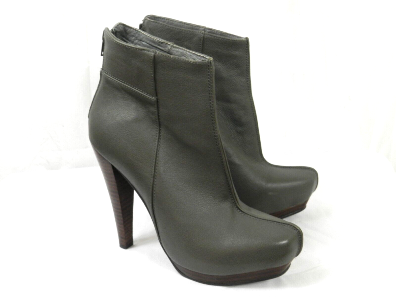 Restricted Ankle Boots Women's Size 8.5 Gray Stiletto Ankle Boots ...
