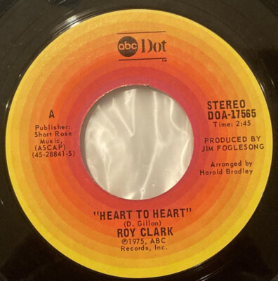 Roy Clark - Heart To Heart / Someone Cares For You | eBay