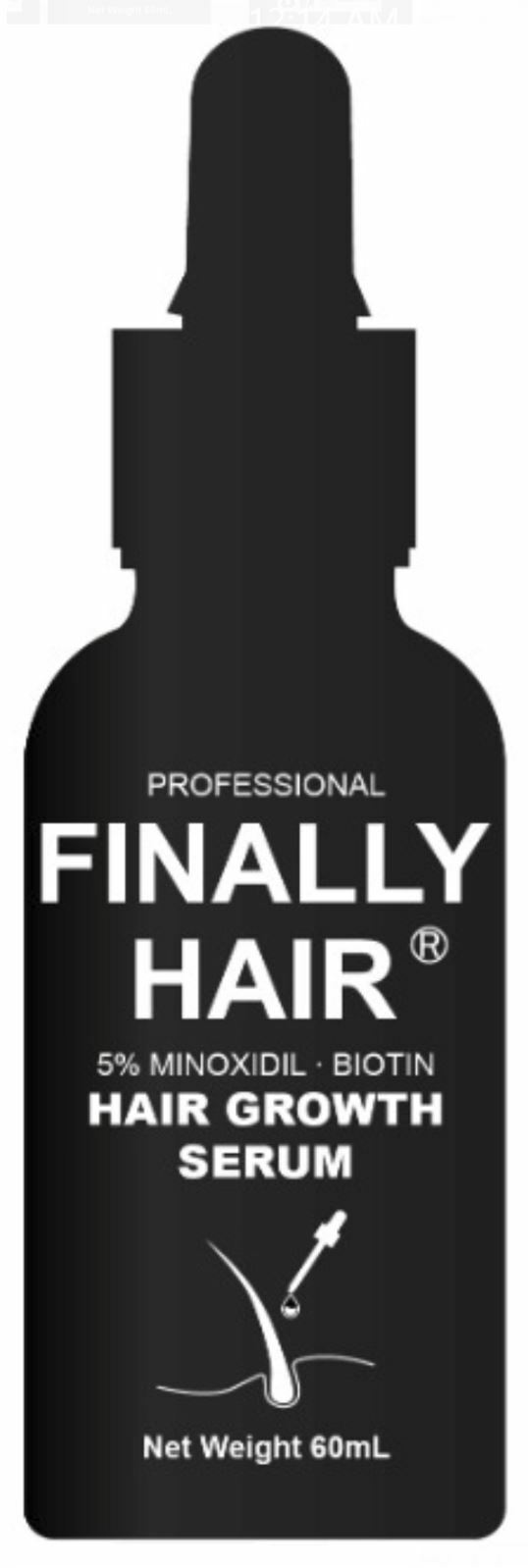 Finally Hair -- Hair Growth Serum For Men | eBay