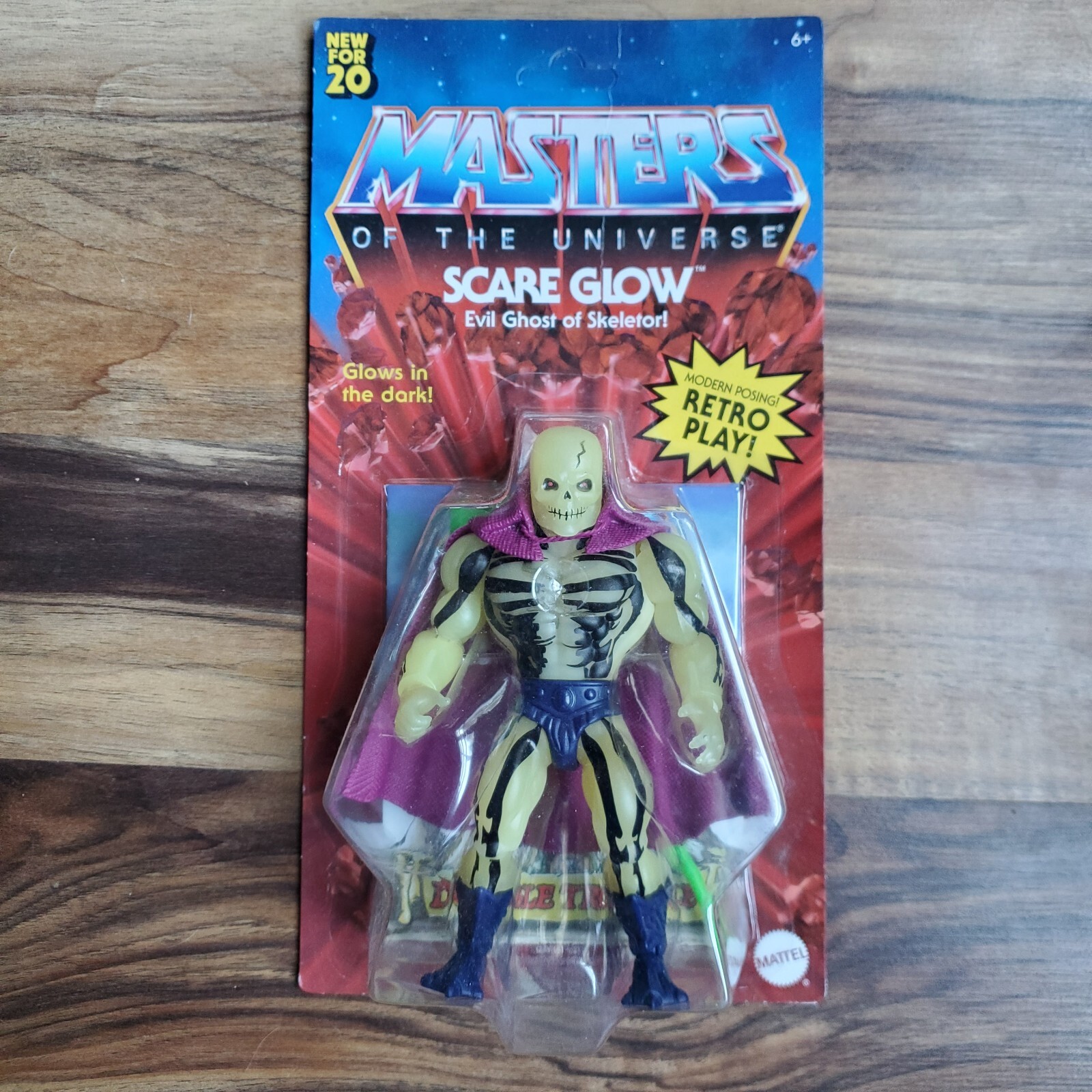 NEW Masters of the Universe Origins Scareglow MOTU He-Man Unpunched ...